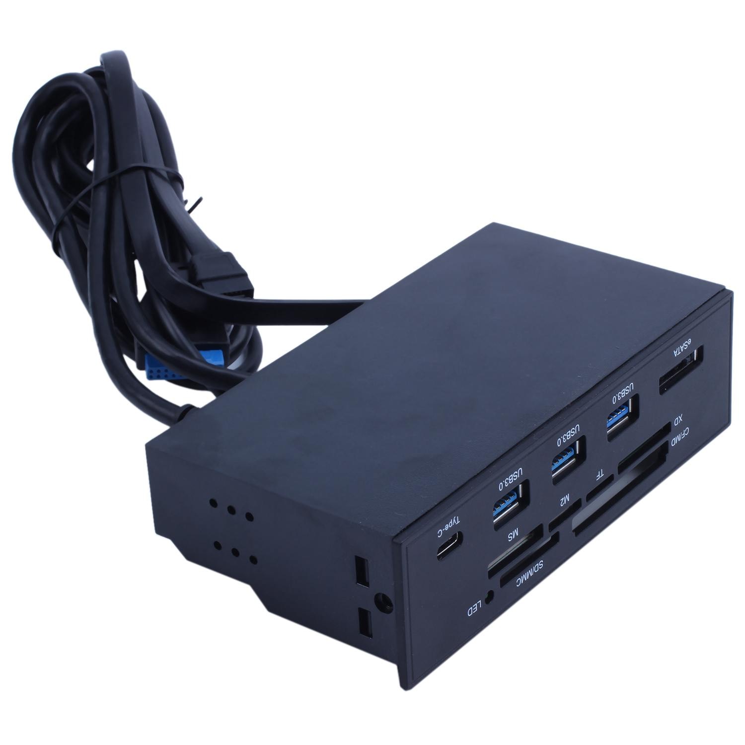 STW 5.25 inch PC Computer Front panel All-in-1 Mul... – Grandado