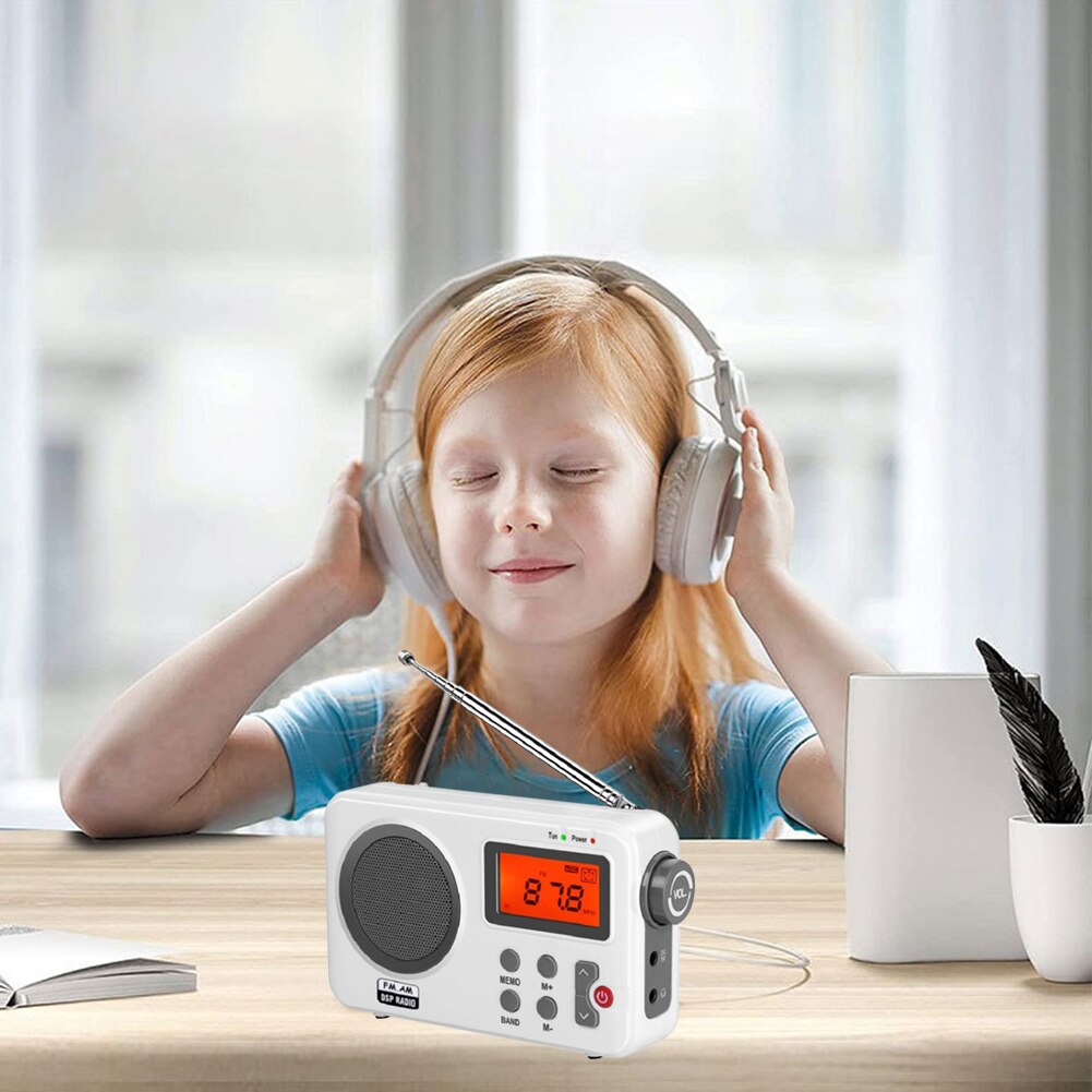 Portable Retro Radio 2 Bands HD LCD Screen Mono Ch... – Grandado