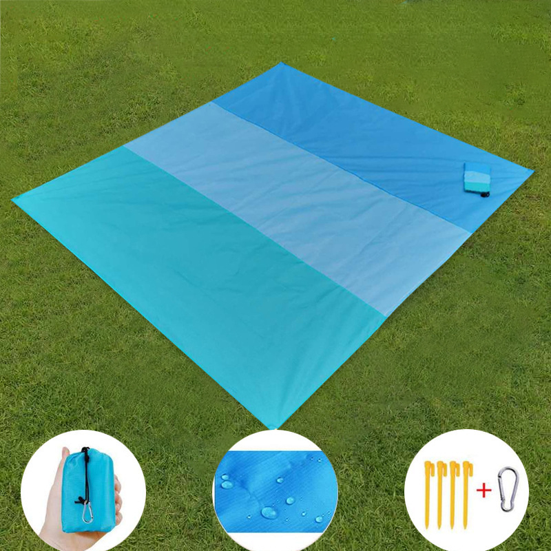 Summer Portable Pocket Picnic Waterproof Mat Sand ... – Grandado