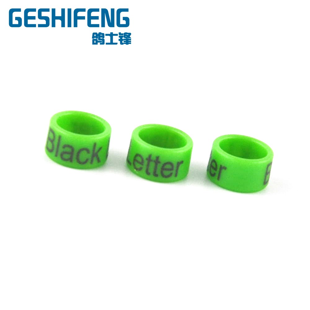 100 pieces 3.5mm plastic bird rings budgie foot ri... – Grandado