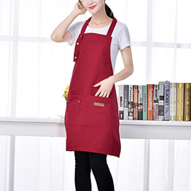 Kitchen Apron Breathable Decoration Pocket Waterpr... – Grandado