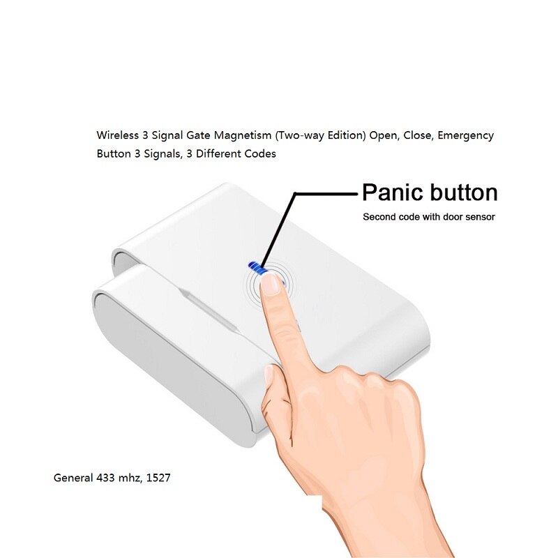 Bi-Directional Wireless Magnetic Door Magnetic Doo... – Grandado
