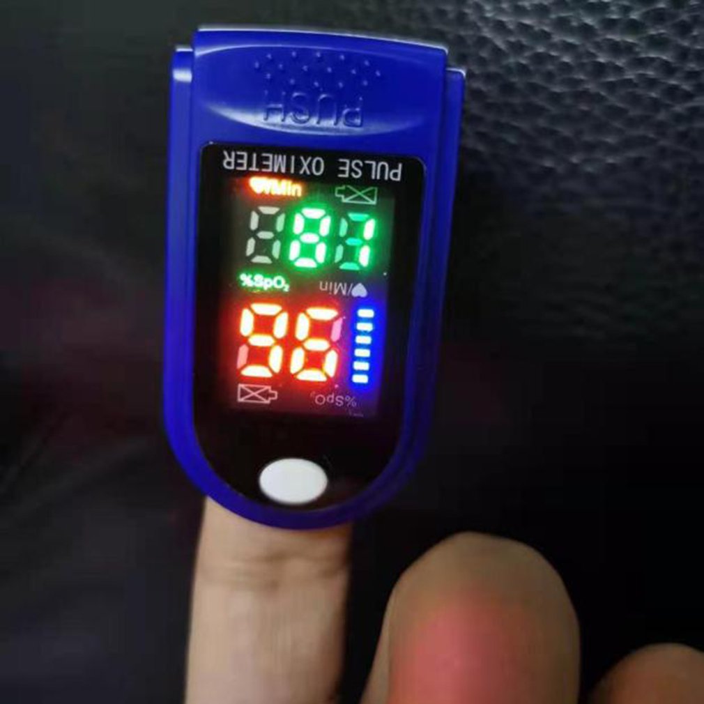 Pulse Oximeter Fingertip Portable Blood Oxygen Sat... – Grandado