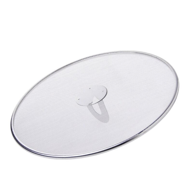 Stainless Steel Cover Lid Oil Proofing Frying Pan ... – Vicedeal