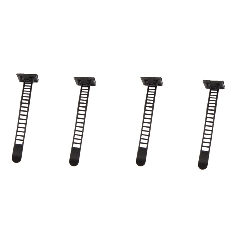 40Pcs Black Sticky Adjustable Wire Ties Cable Clip... – Grandado