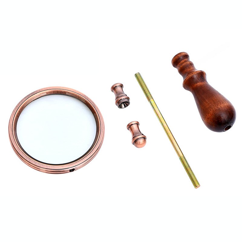 10X 75mm Retro Handheld Magnifier Wooden Handle Vi... – Vicedeal