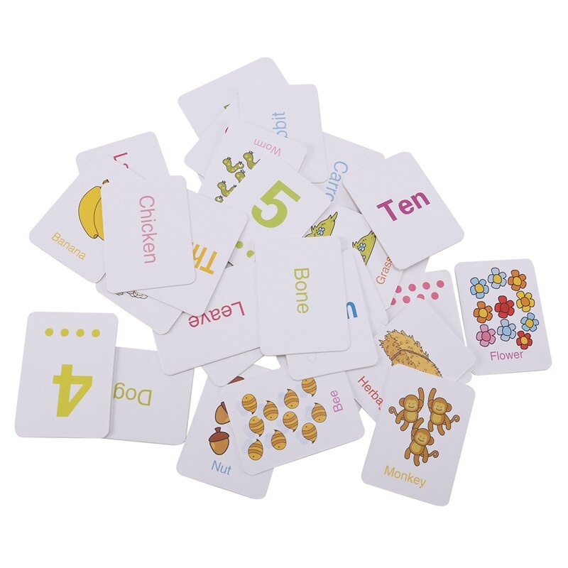 Anti-Tear Flash Cards Learning Alphabet Puzzle Car... – Vicedeal
