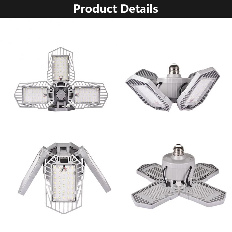 LED Garage Light E27 360 Degrees Deformable Ceilin... – Grandado