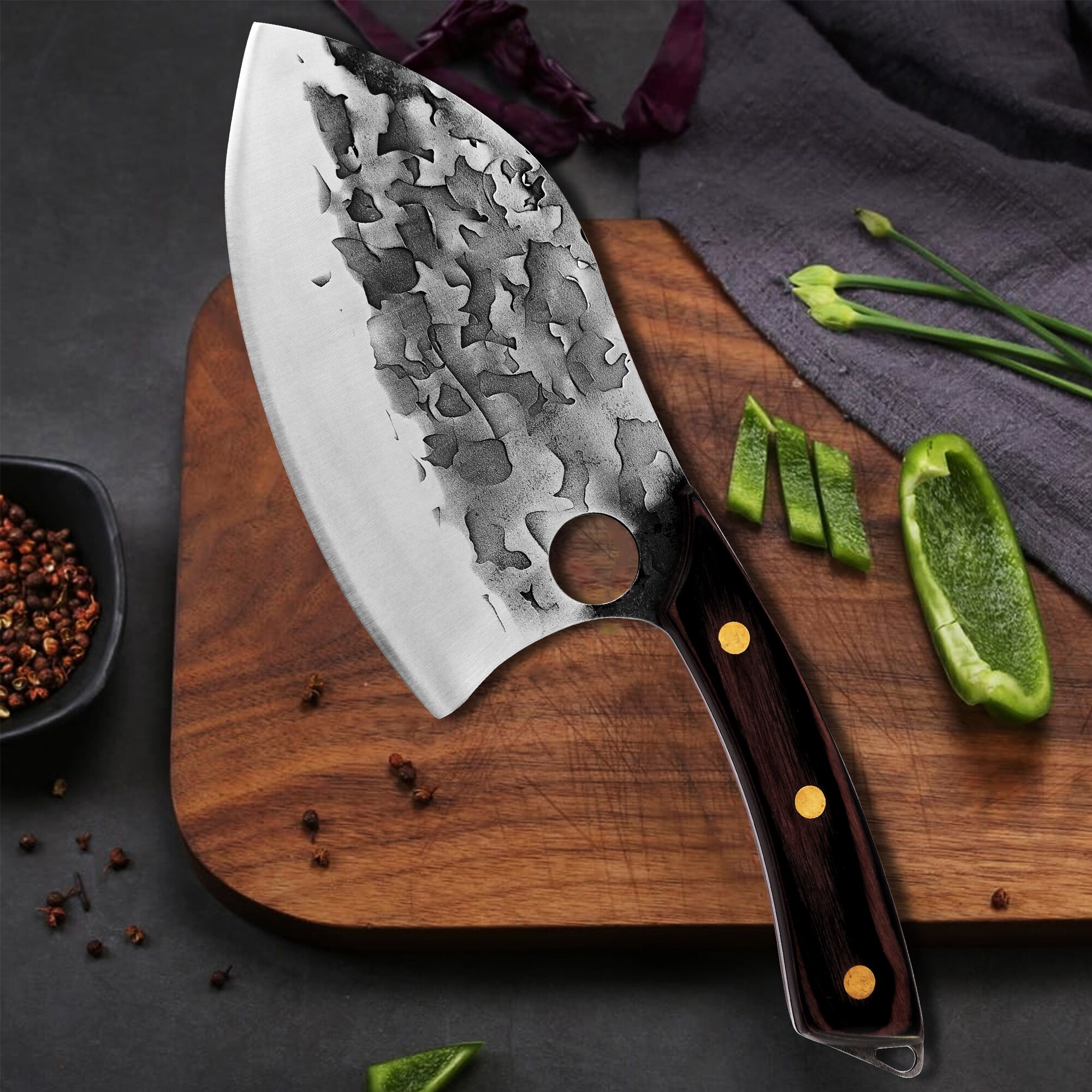 7'' INCH Butcher Cleaver Knife Cover Sheat... – Grandado