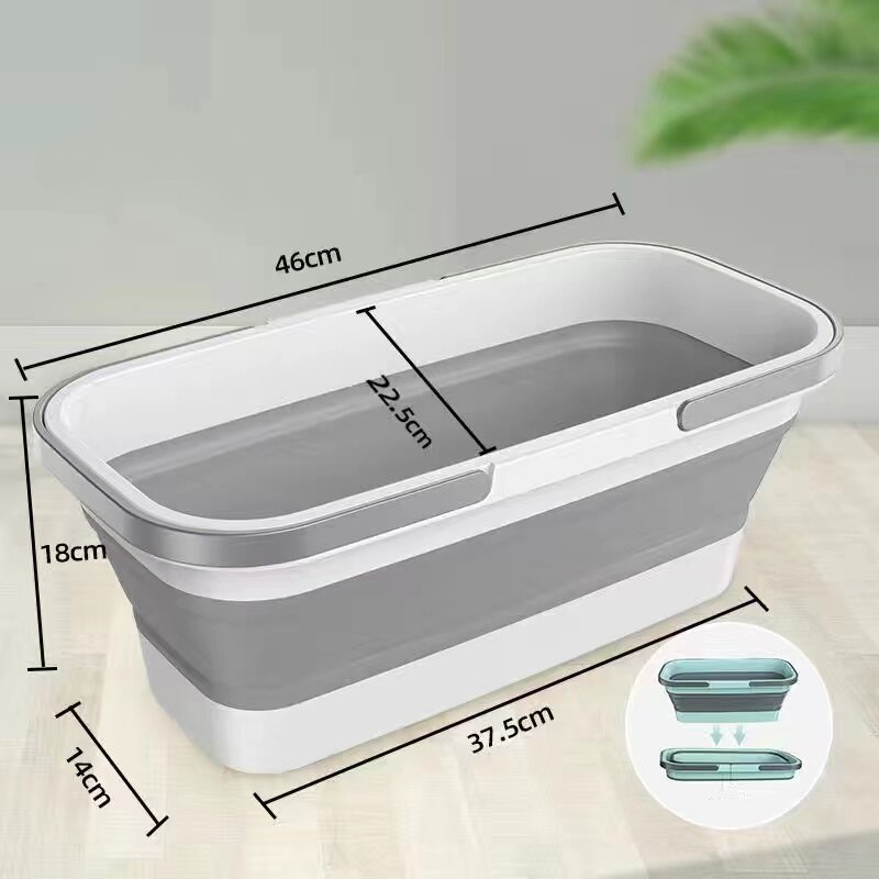 Draagbare Opvouwbare Wastafel Mop Emmer Opvouwbare... – Vicedeal