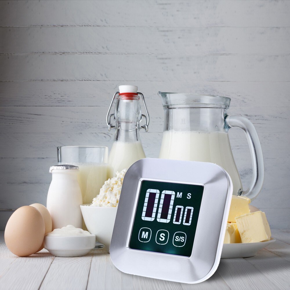 LCD Digital Touch Screen Kitchen Timer Practical C... – Vicedeal