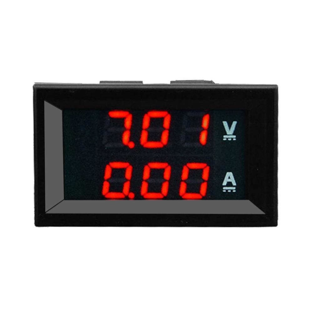 2 in1 100V 10A DC Digital Voltmeter Ammeter Blue +... – Vicedeal