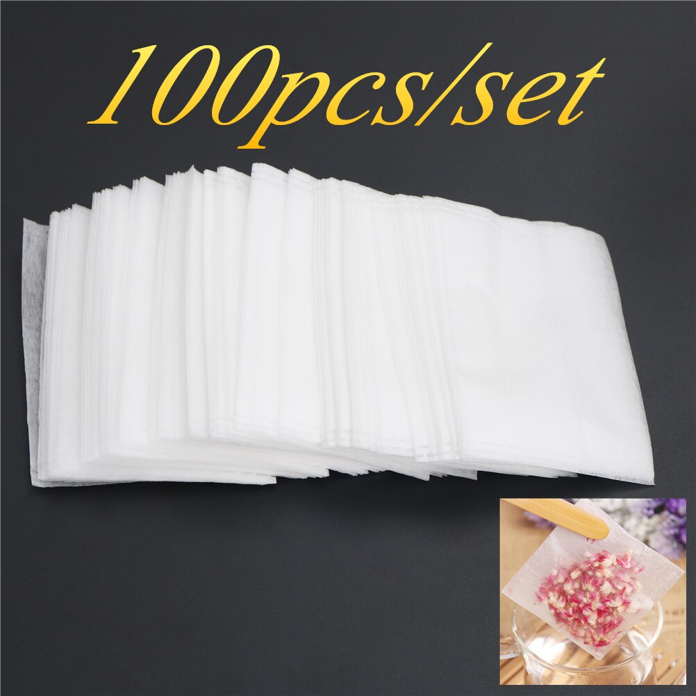 Portable 100Pcs/lot Empty Tea Bags Corn Fiber Fold... – Vicedeal