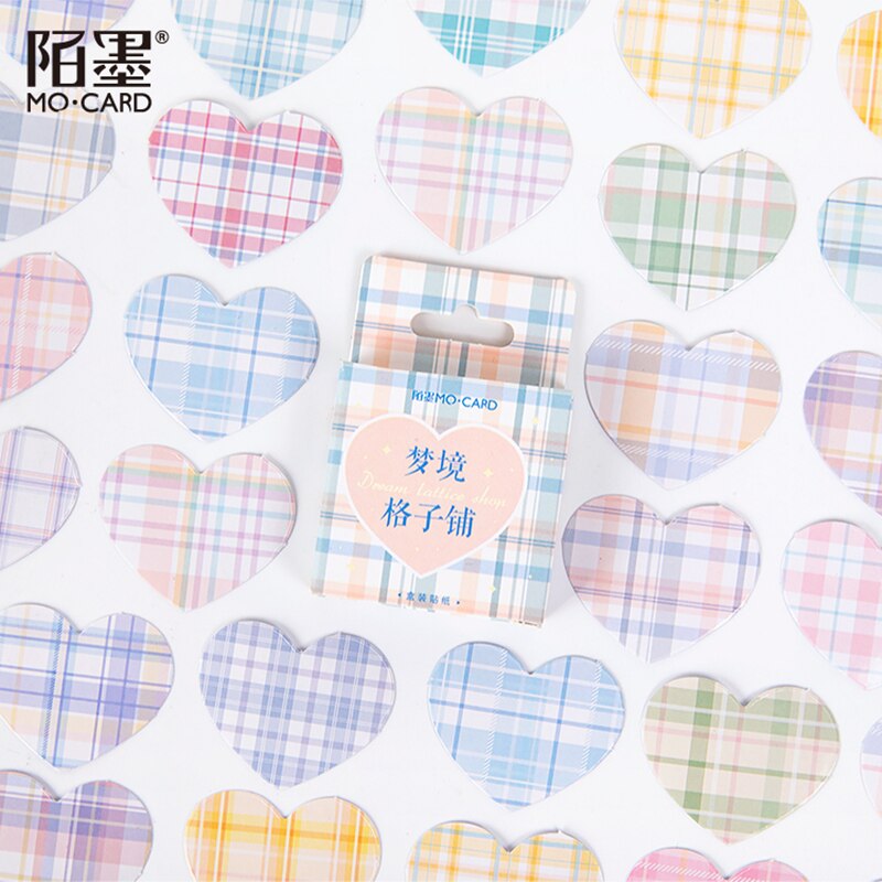 Mo.Card Dream lattice shop mini paper diary sticke... – Vicedeal