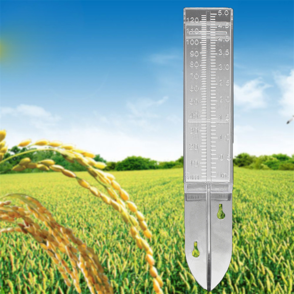 Conical Rain Gauge Plastic Clear Outdoor Home Gard... – Grandado