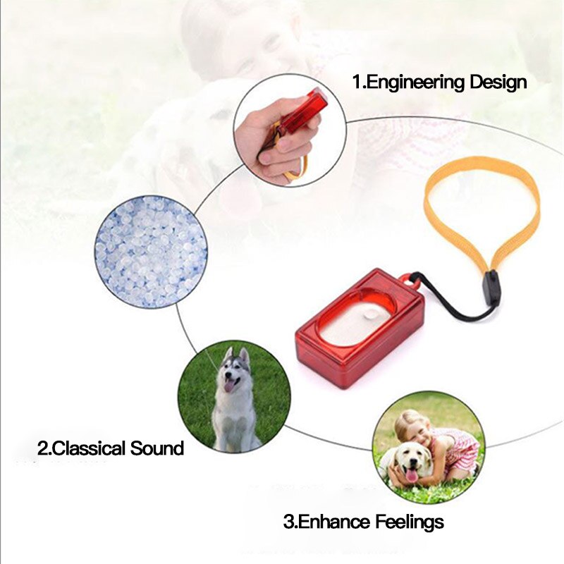 Pet Cat Dog Training Clicker Plastic Dogs Click Tr... – Grandado