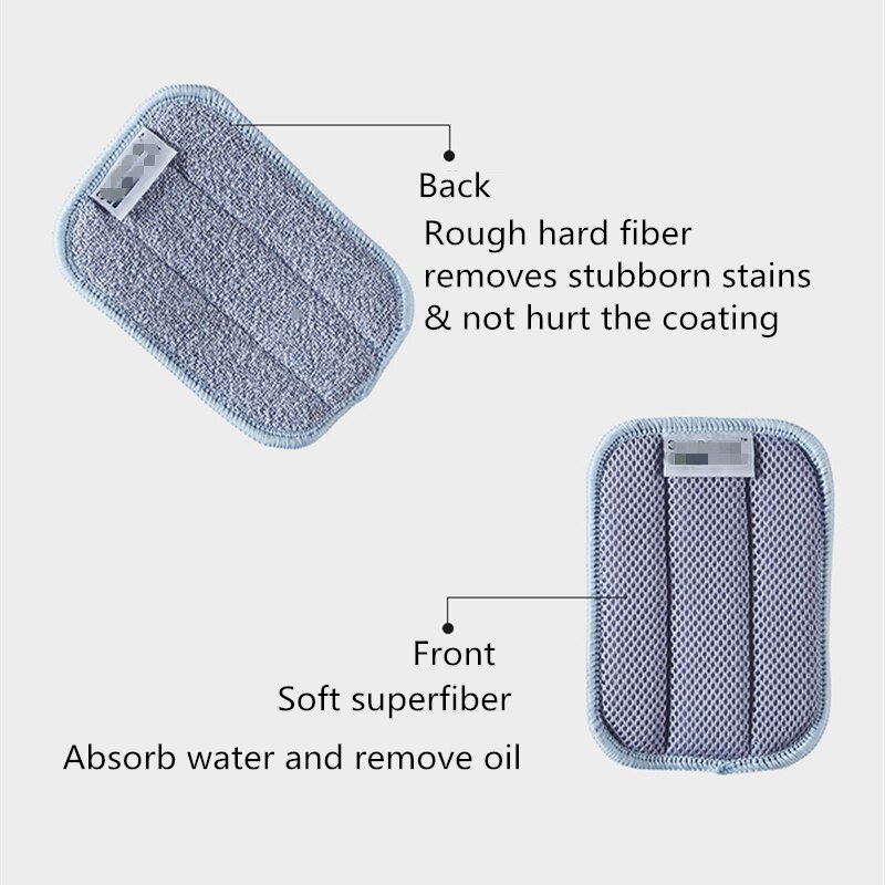 5PCS double-sided kitchen Cleaning sponge wipe for... – Vicedeal