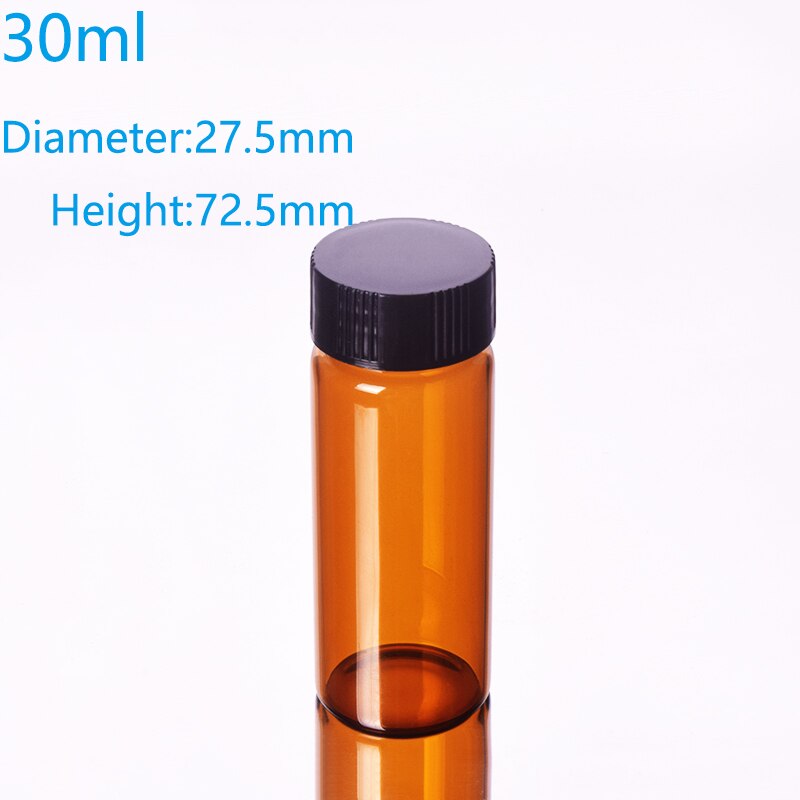 10pcs Brown sample bottle,Capacity 30ml,lyophilize... – Vicedeal