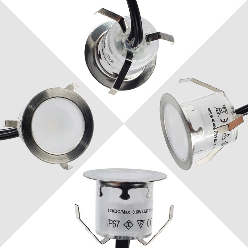 10PCS LED Deck Light IP67 Waterproof Stainless Ste... – Grandado