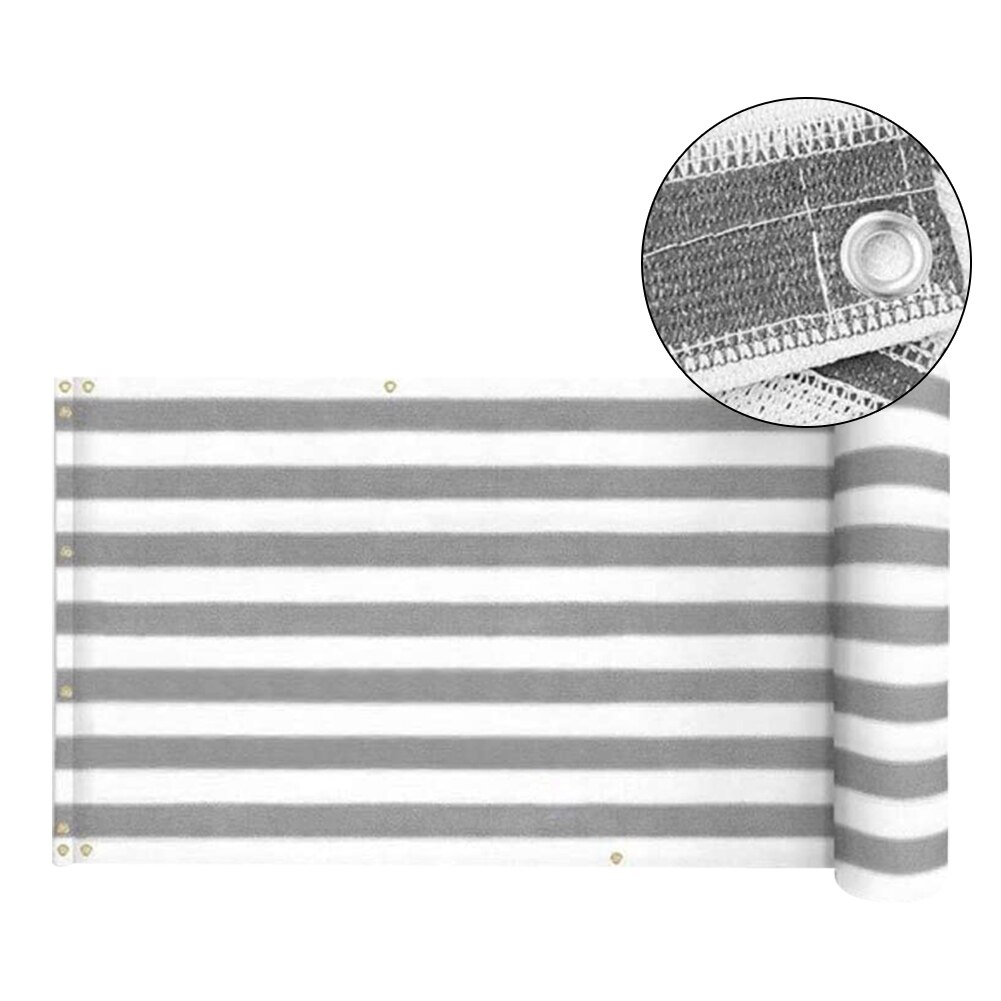 1X5M Zware Privacy Screen Hek Balkon Privacy Shiel... – Grandado