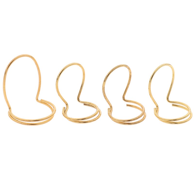 4Pcs/Set Adjustable Metal Thumb Finger Guitar Pick... – Vicedeal