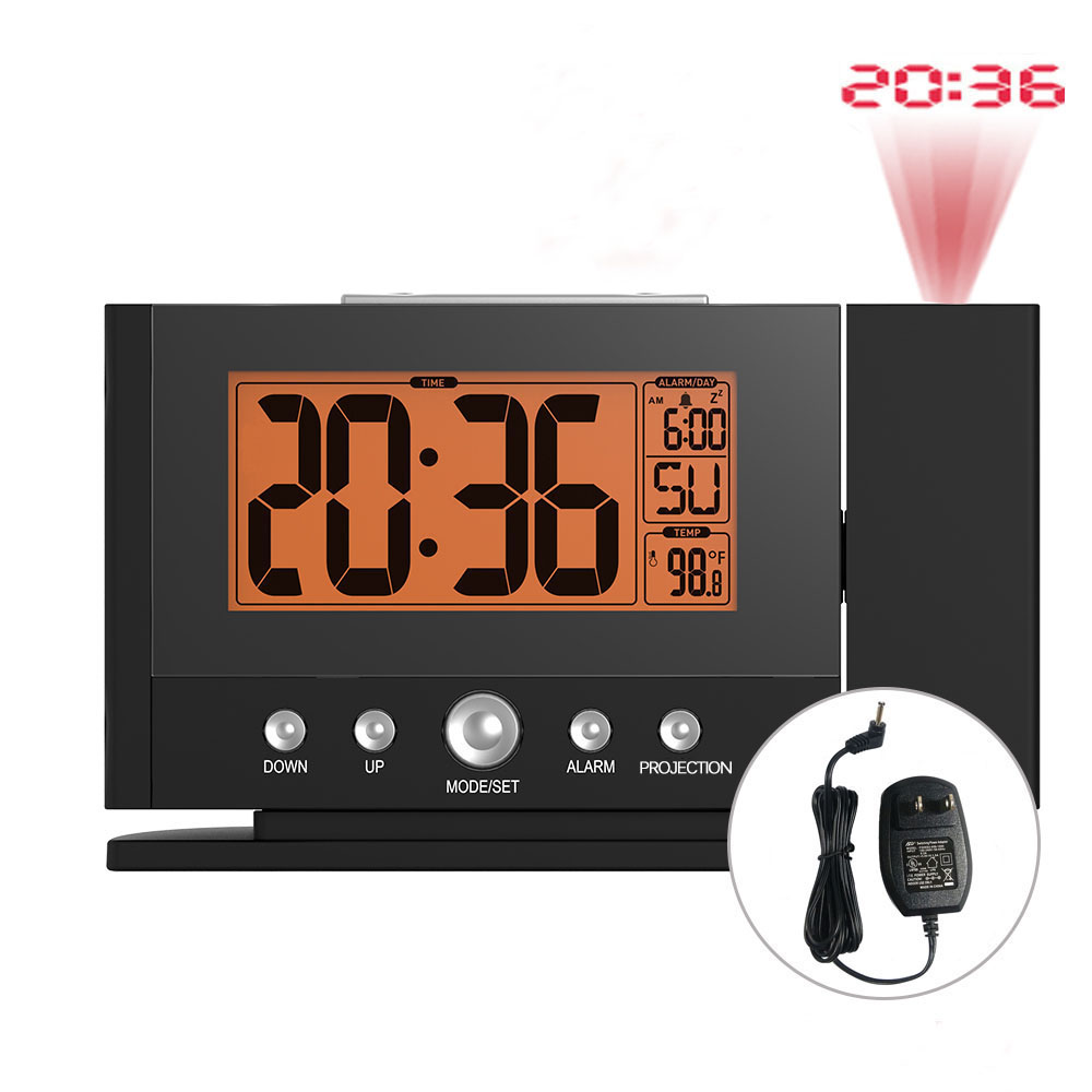 Baldr Digital Projection Alarm Clock Constant Back... – Grandado