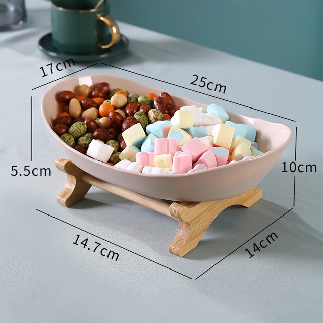 Nordic Multi-layer Solid Wood Fruit Tray Fruit Pla... – Grandado