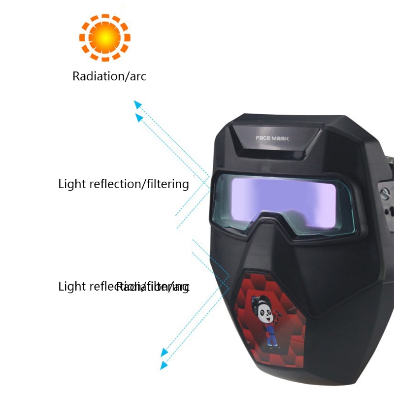 True Color Solar Power Auto Darkening Welding Helm... – Grandado