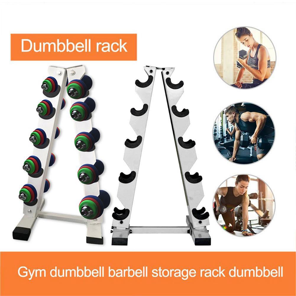 A-Frame Dumbbell Rack Heavy Duty 5 Tier Weight Rac... – Vicedeal