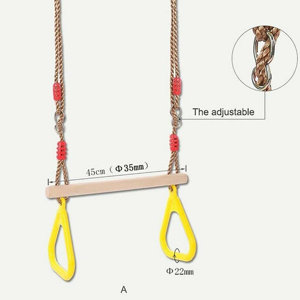 Kids Adult Outdoor Indoor Multifunction Wood Trape... – Grandado