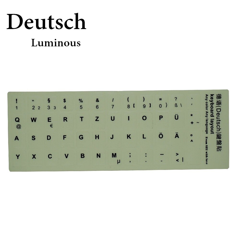 Keyboard Sticker Russian/English/Arabic/Hebrew/Spa... – Grandado