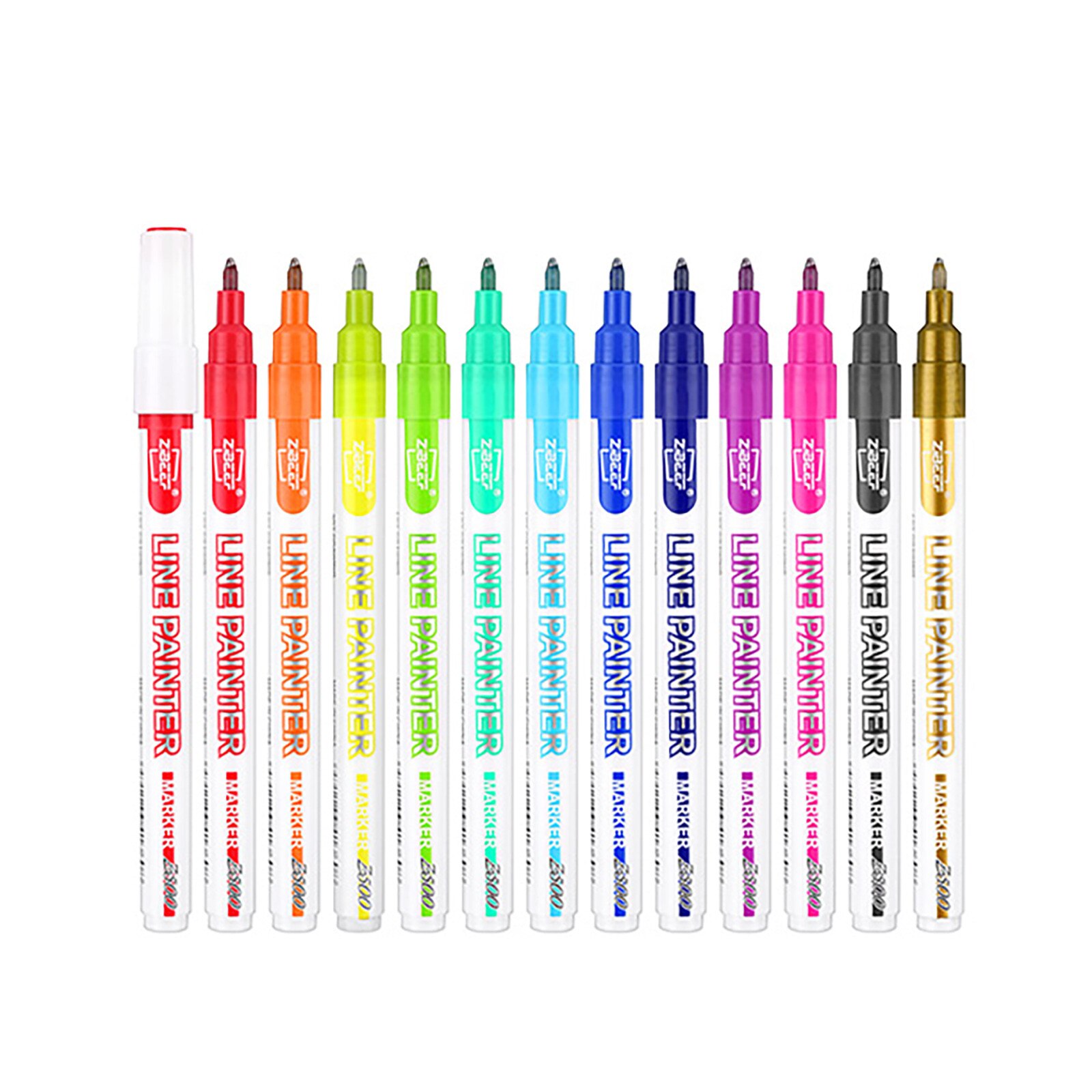 12pcs/lot Retractable Highlighter Pen Refillable F... – Vicedeal