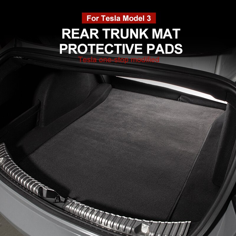 Car Front Trunk Mat For Tesla Model 3 Accessories ... – Grandado