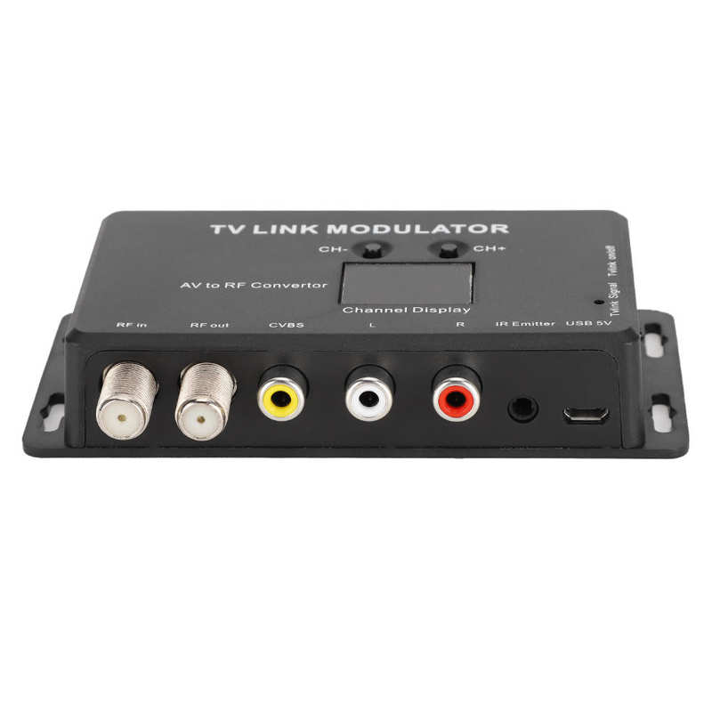 TM70 UHF TV LINK Modulator AV zu RF Konverter IR E... – Vicedeal