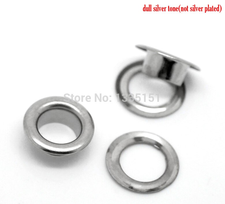 -300 Sets Silver Tone Shoe Shoelace Eyelets 10mmx4... – Grandado