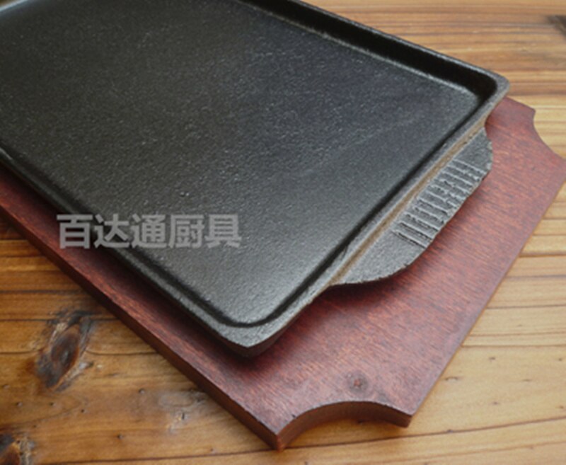 Vegetabilsk olie belægning præ-krydret vendbar stø... – Grandado