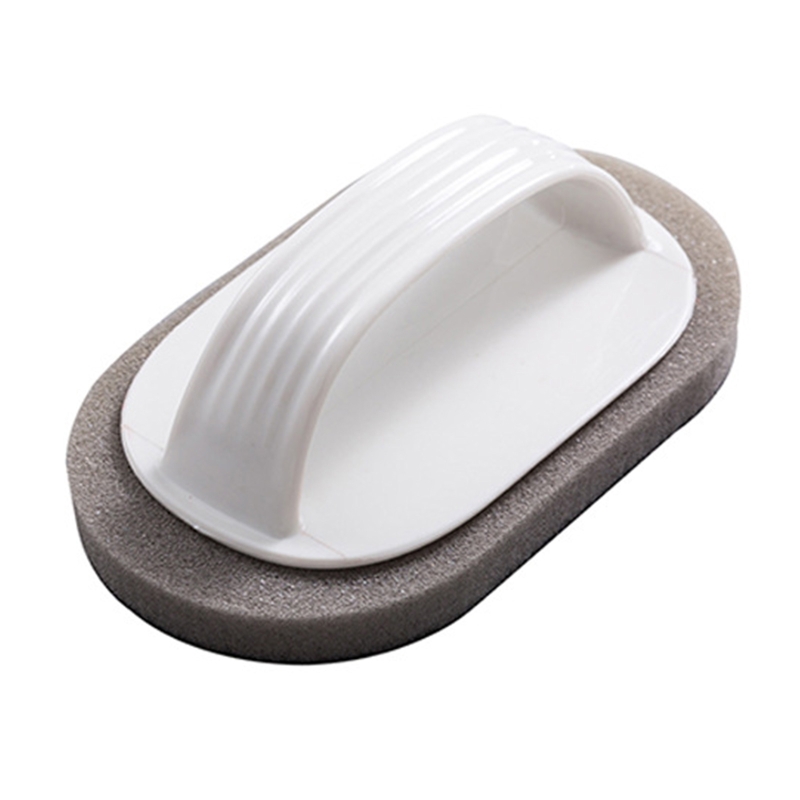 Emery Sponge Kitchen Pan Pot Brush with Handle Des... – Grandado