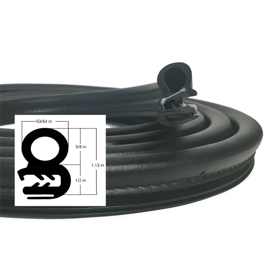 4 Meter Rubber Auto Deur Afdichting Tochtstrip Epd... – Vicedeal