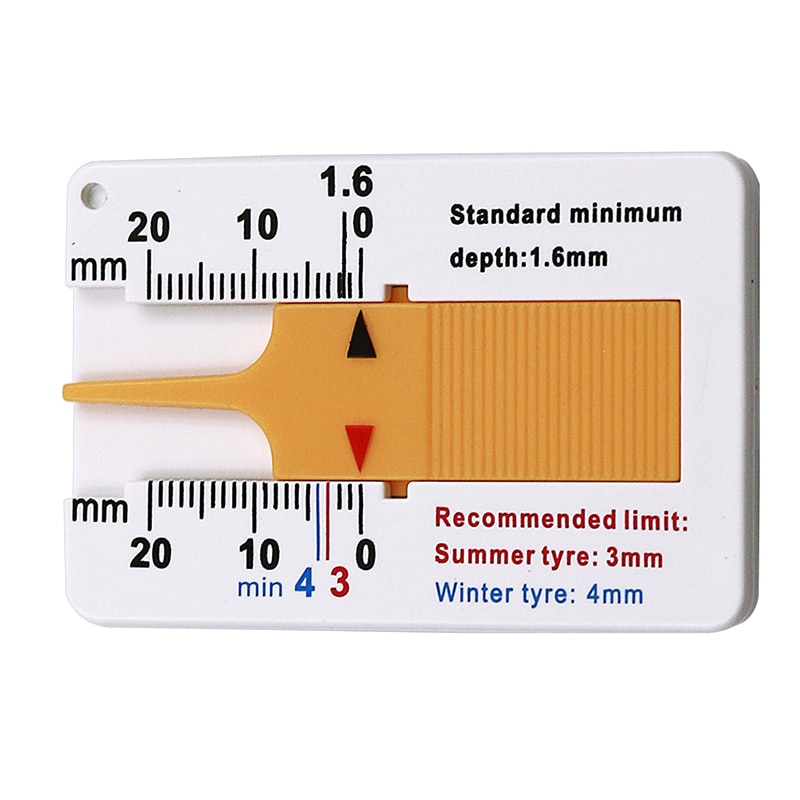 TIOODRE 0-20mm Car Tyre Tread Depth Meter Gauge Ca... – Vicedeal