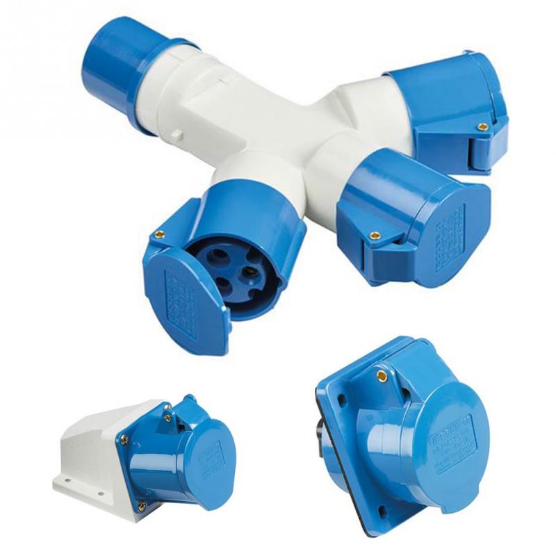 Blue Range 240V 16 AMP 3 Pin Industrial Site Plug ... – Grandado