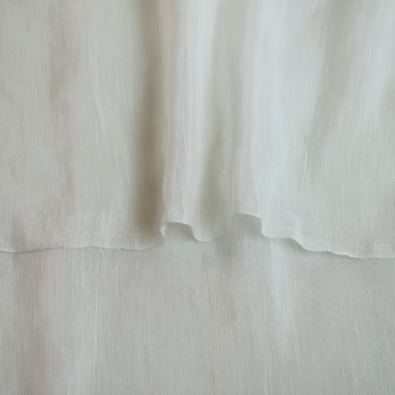 50cm*140cm Solid Color Silk Linen Fabric Slub Mate... – Grandado