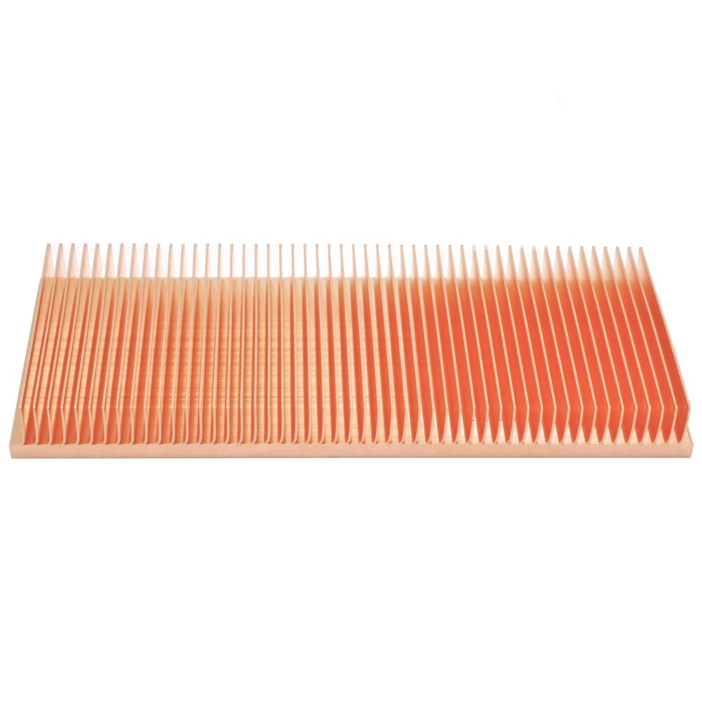 100x40x10mm Pure Copper Heatsink Skiving Fin DIY H... – Vicedeal