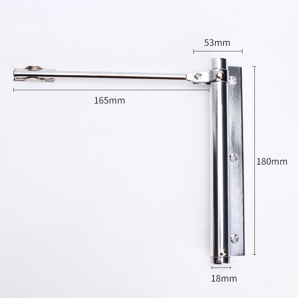 Space Aluminum Alloy Automatic Door Closer Adjusta... – Grandado