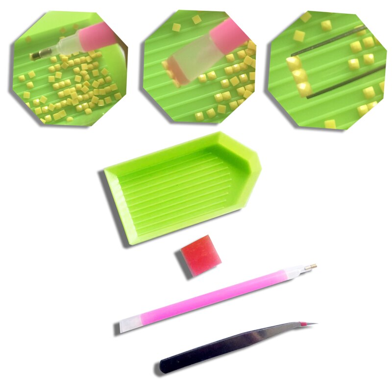 H541 kerst vol diamanten schilderen kit, santa en ... – Vicedeal