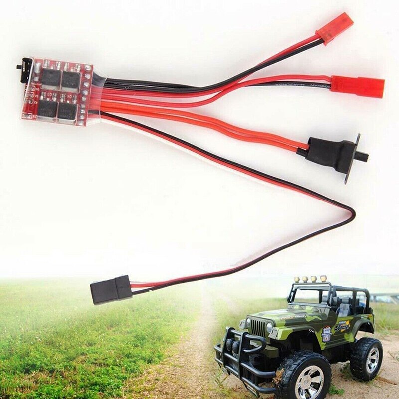 Pohiks 1pc 20A ESC Brush Motor Speed Controller Br... – Grandado