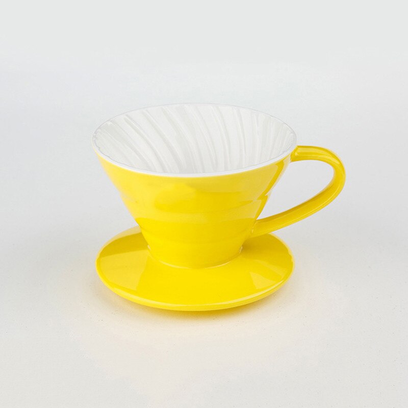 Ceramic Coffee Dripper Engine V60 Style Coffee Dri... – Grandado