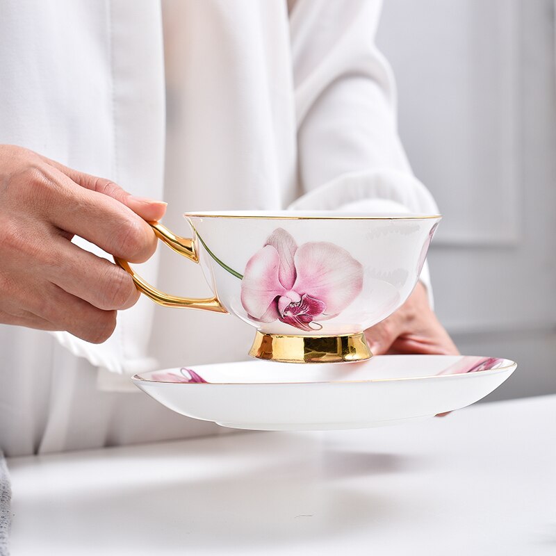 Royal Style Golden Top Grade Bone China Coffee Cup... – Grandado