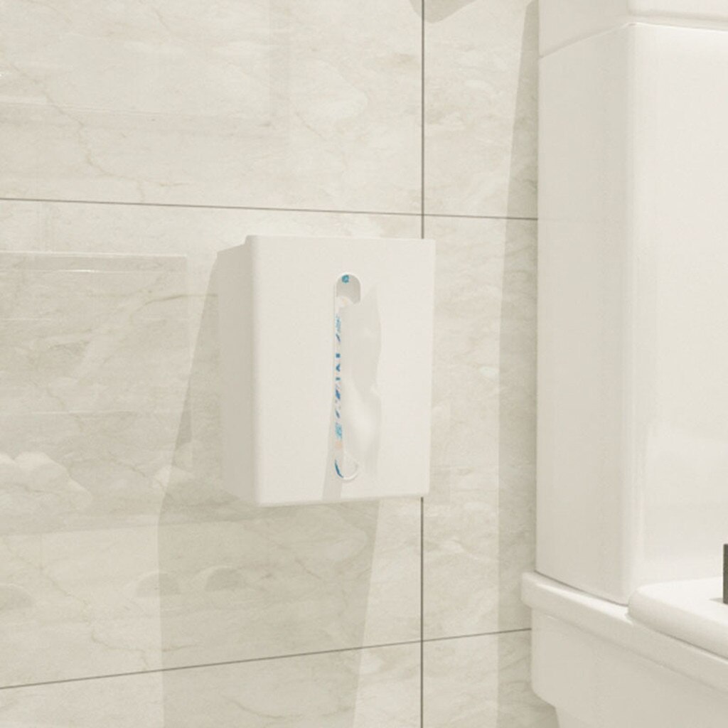 Kitchen Tissue Box Wall-mounted Paper Towel Holder... – Grandado