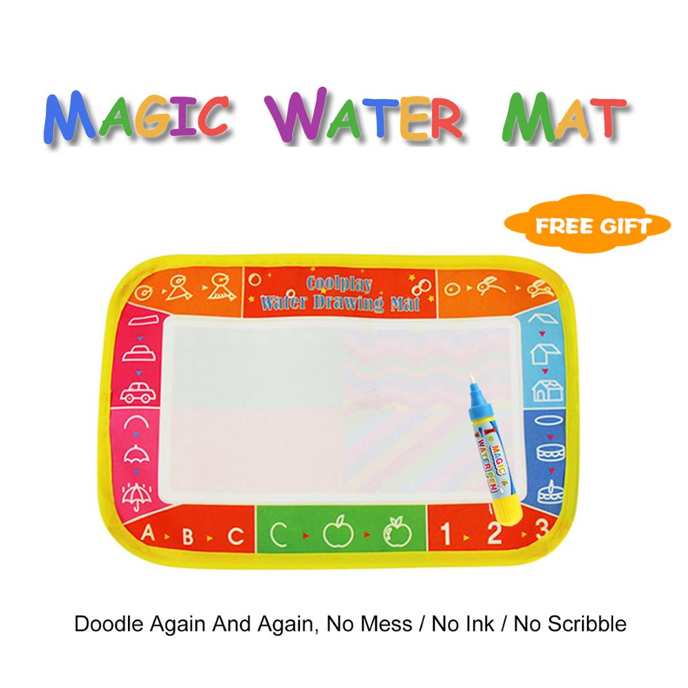 Portable Water Drawing Book & Magic Pen Englis... – Grandado