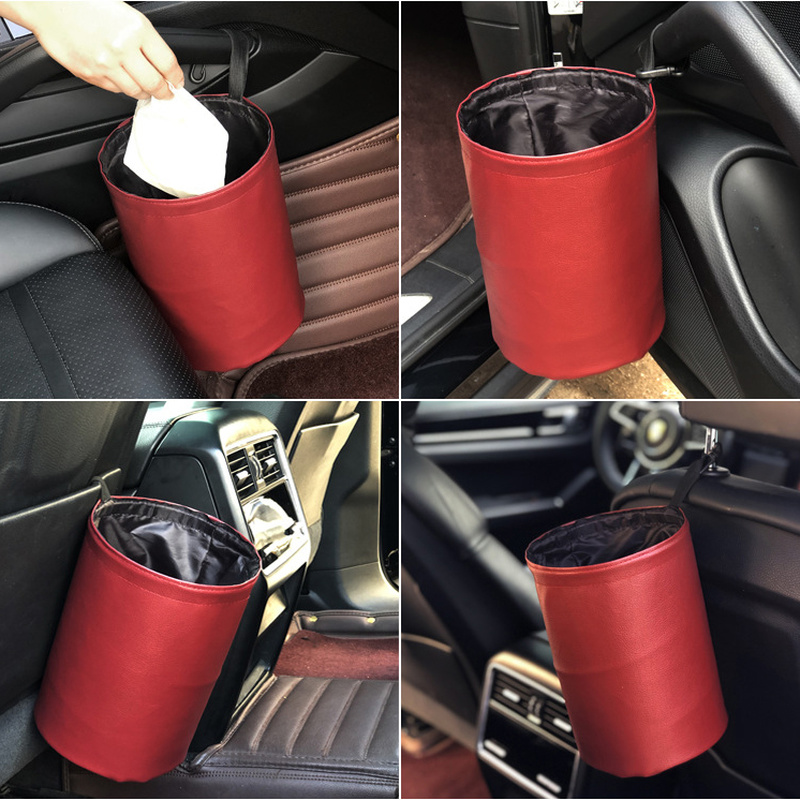 Car Interior Rubbish Container Storage Busket for ... – Grandado